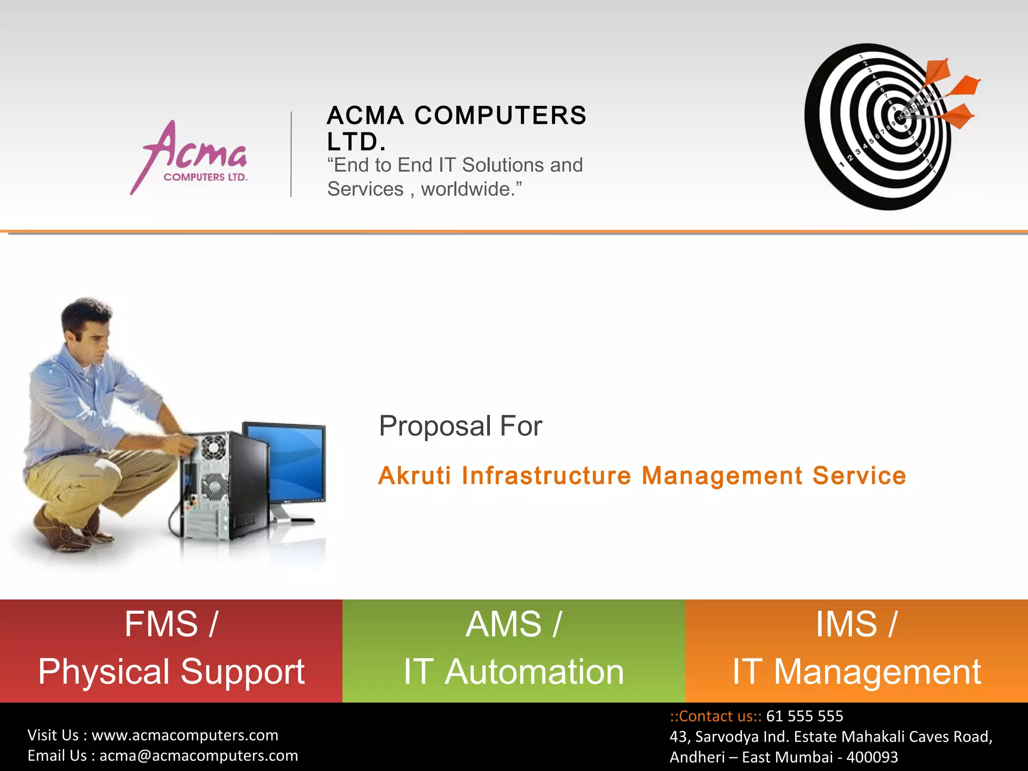 Acma Computers - Fms & Ims | PPT