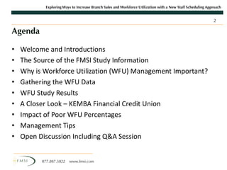 Workforce Utilization Study Presentation | PDF