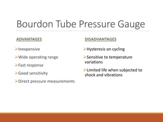 Pressure measuring devices | PPTX