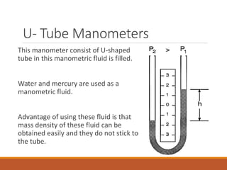 Pressure measuring devices | PPTX