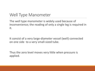Pressure measuring devices | PPTX