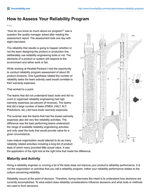 How to Assess Your Reliability Program | PDF