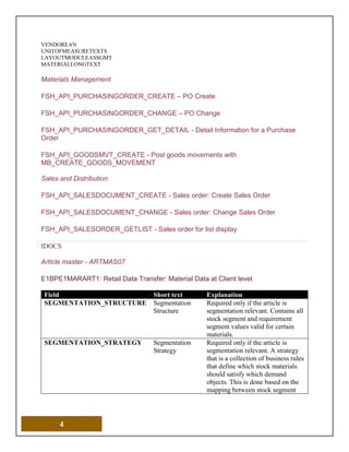 Fms technical guide for ABAP | PDF