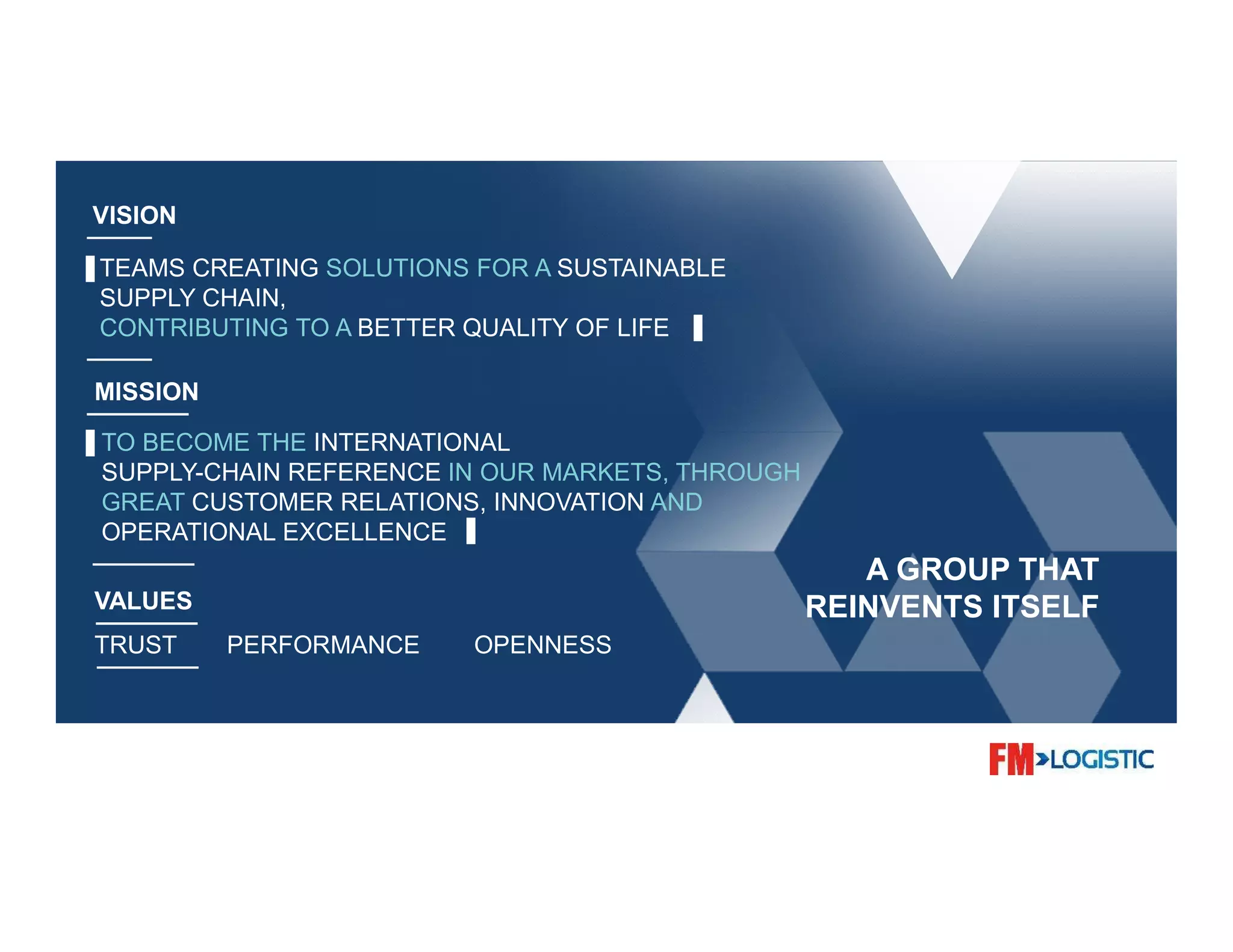 FM Supply Chain Vietnam - Subsidiary of FMLOGISTIC | PDF