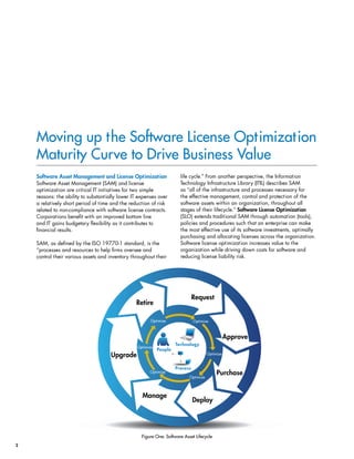 Moving up the Software License Optimization Maturity Curve to Drive Business Value | PDF ...