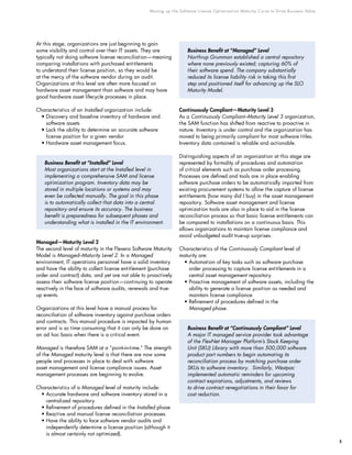 Moving up the Software License Optimization Maturity Curve to Drive ...
