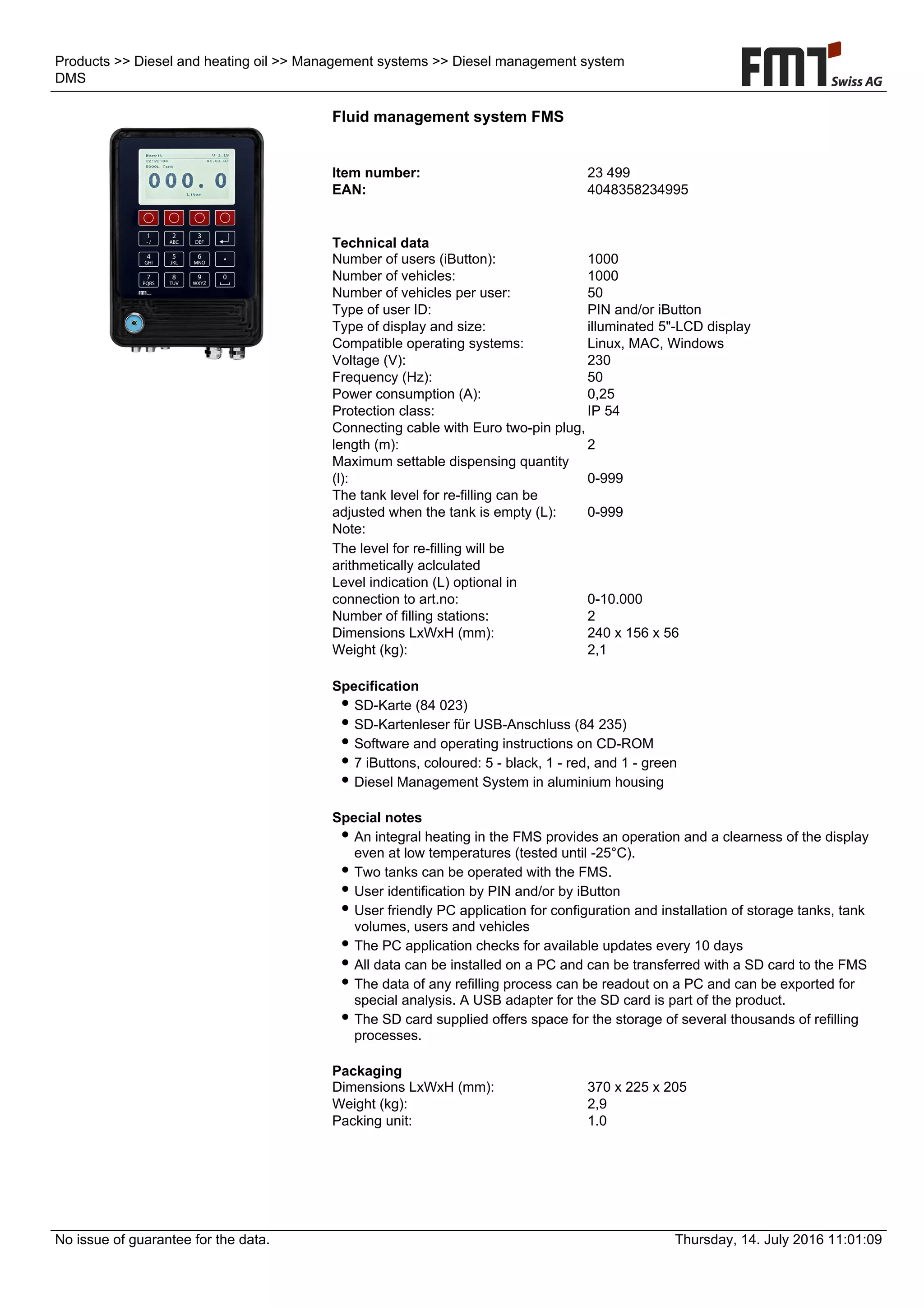Diesel Fuel Management System | PDF