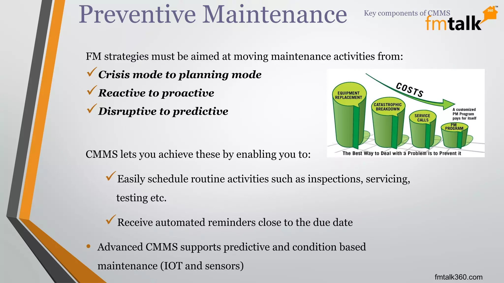 Improving facility management process with robust CMMS/CAFM | PPT | Business | Business and Finance