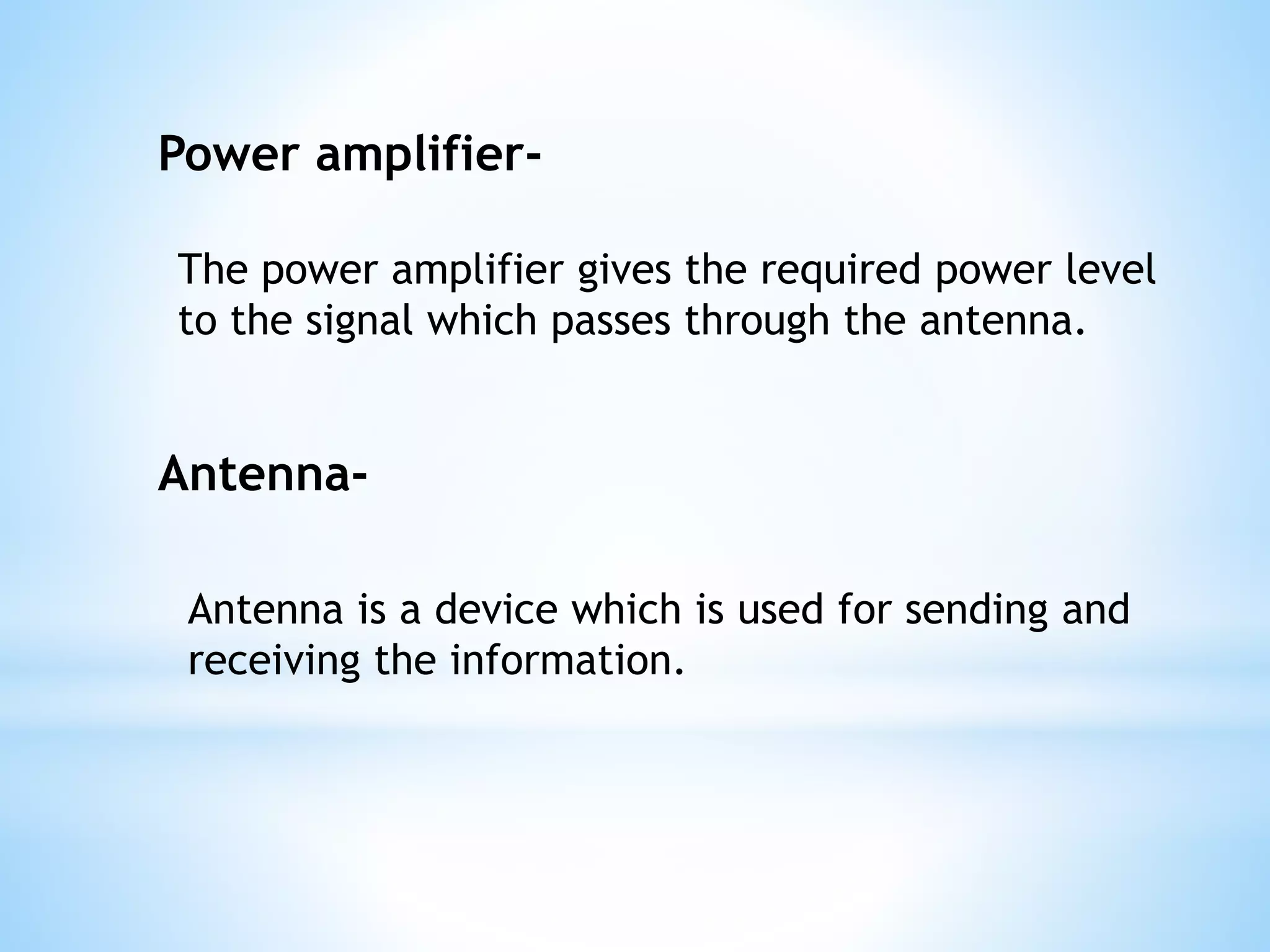 Fm transmitter and receivers | PPTX