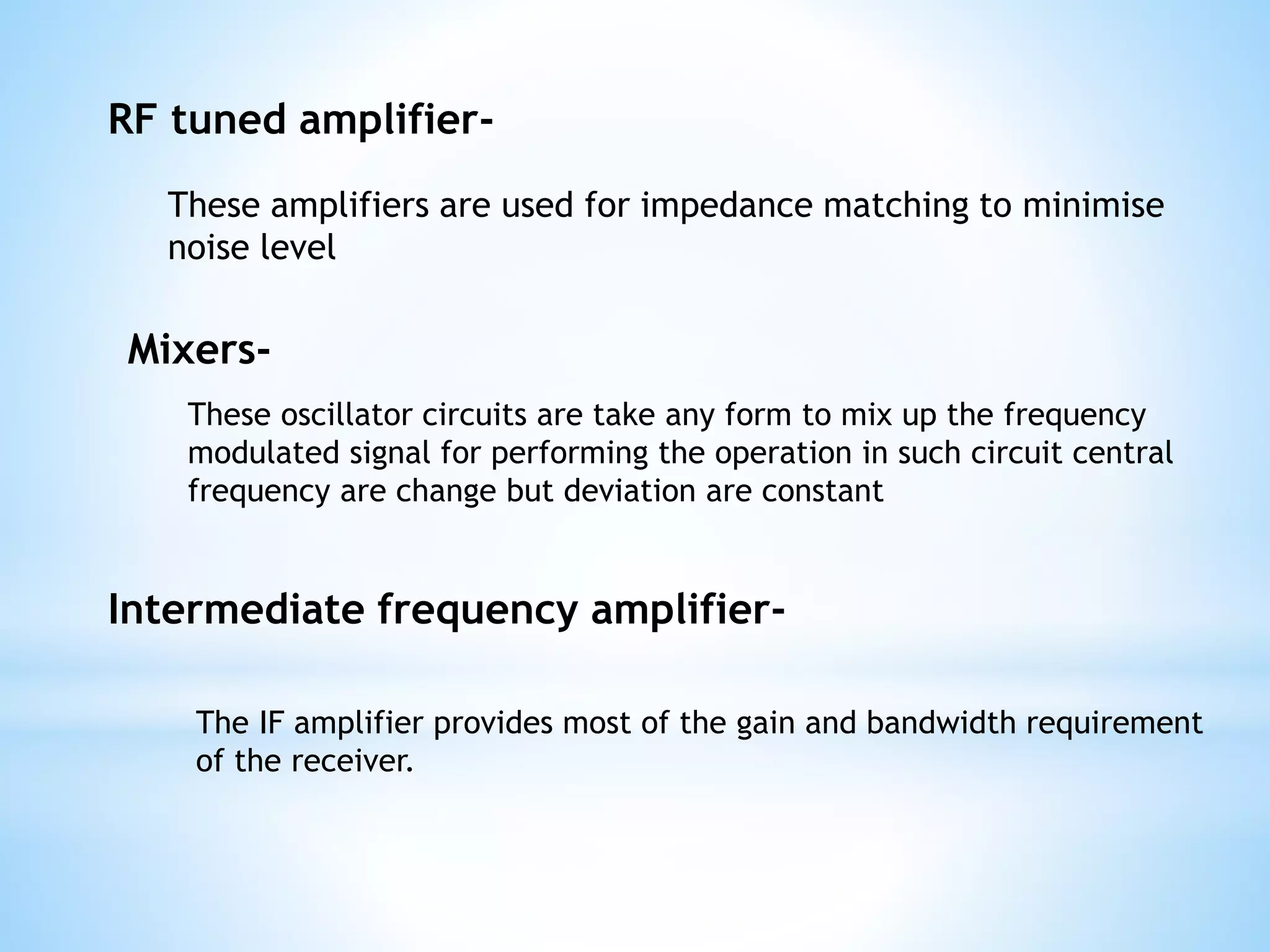 Fm transmitter and receivers | PPTX | Digital Audio | Computer Software ...
