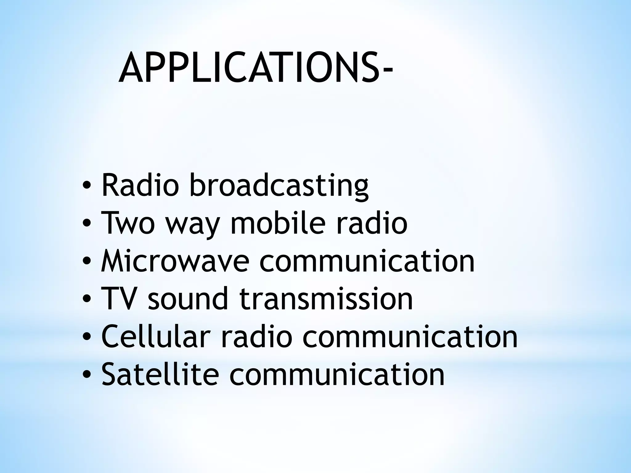 Fm transmitter and receivers | PPTX