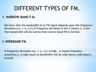 Fm transmitter and receivers | PPTX