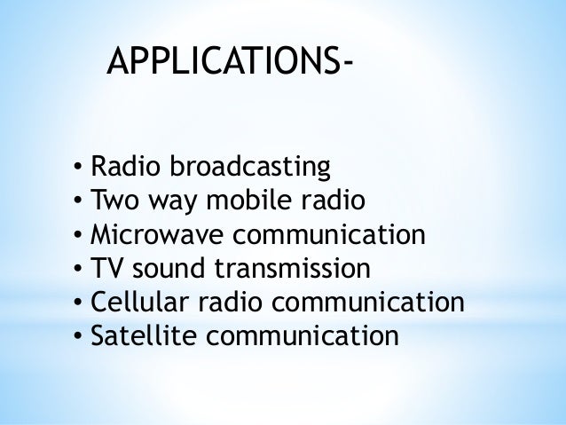 Fm transmitter and receivers