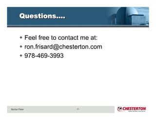 Re-torquing valves and it's effect on gland load | PDF | Physics | Science