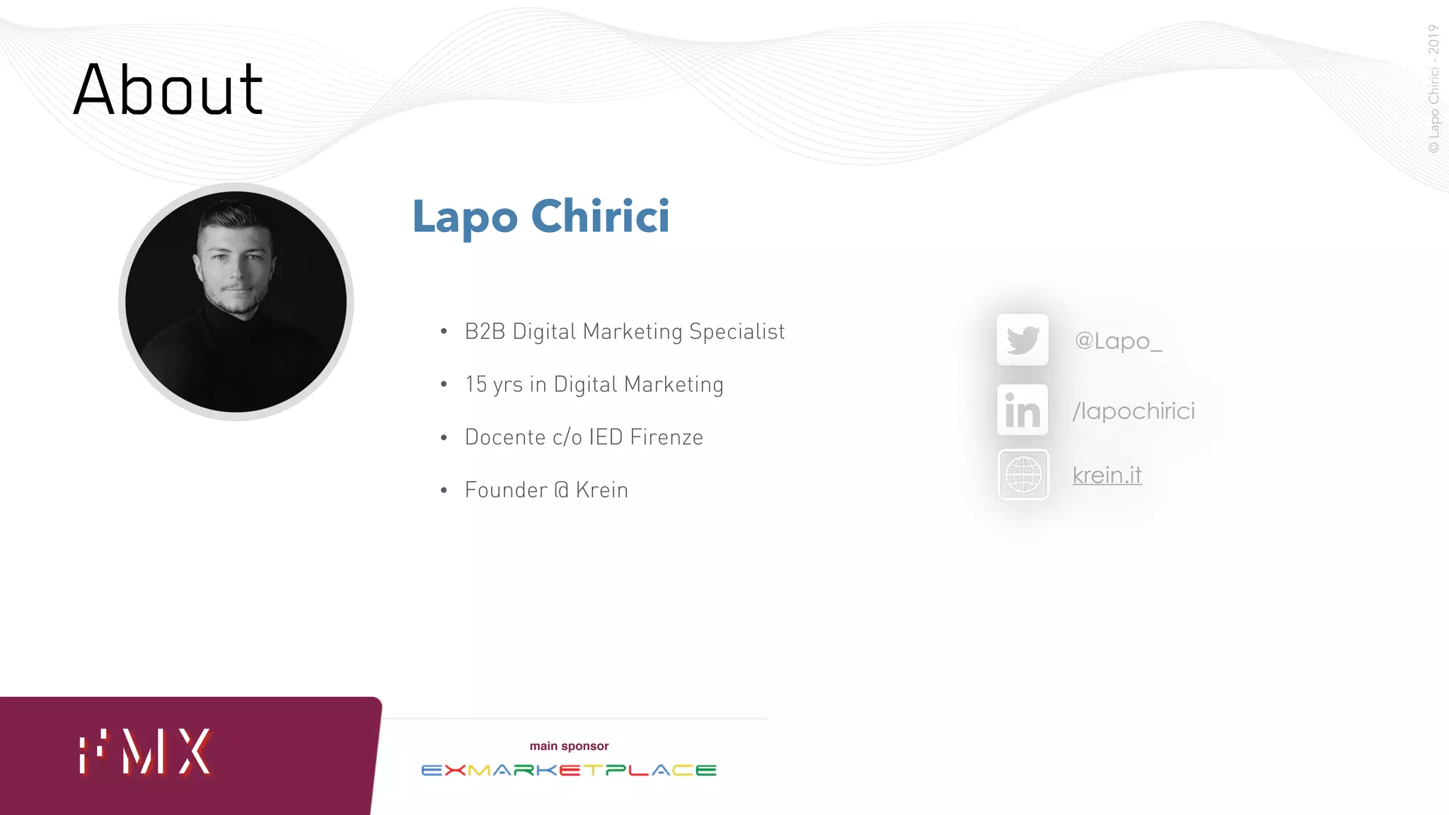 B2B MARKETING - Lapo Chirici - #FMX19 | PDF