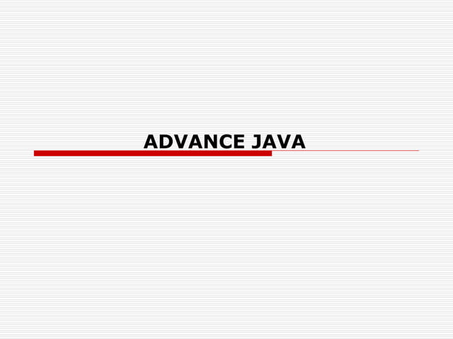 Java RMI | PPT