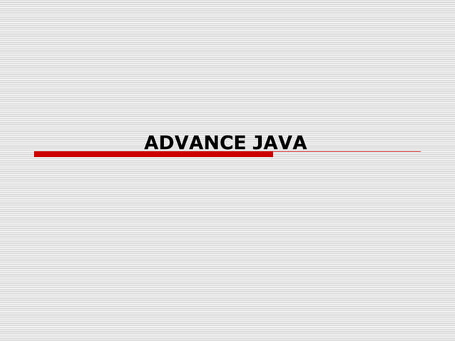 java swing programming | PPT