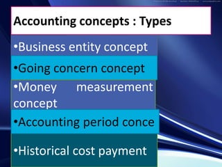 concepts in accounting | PPT