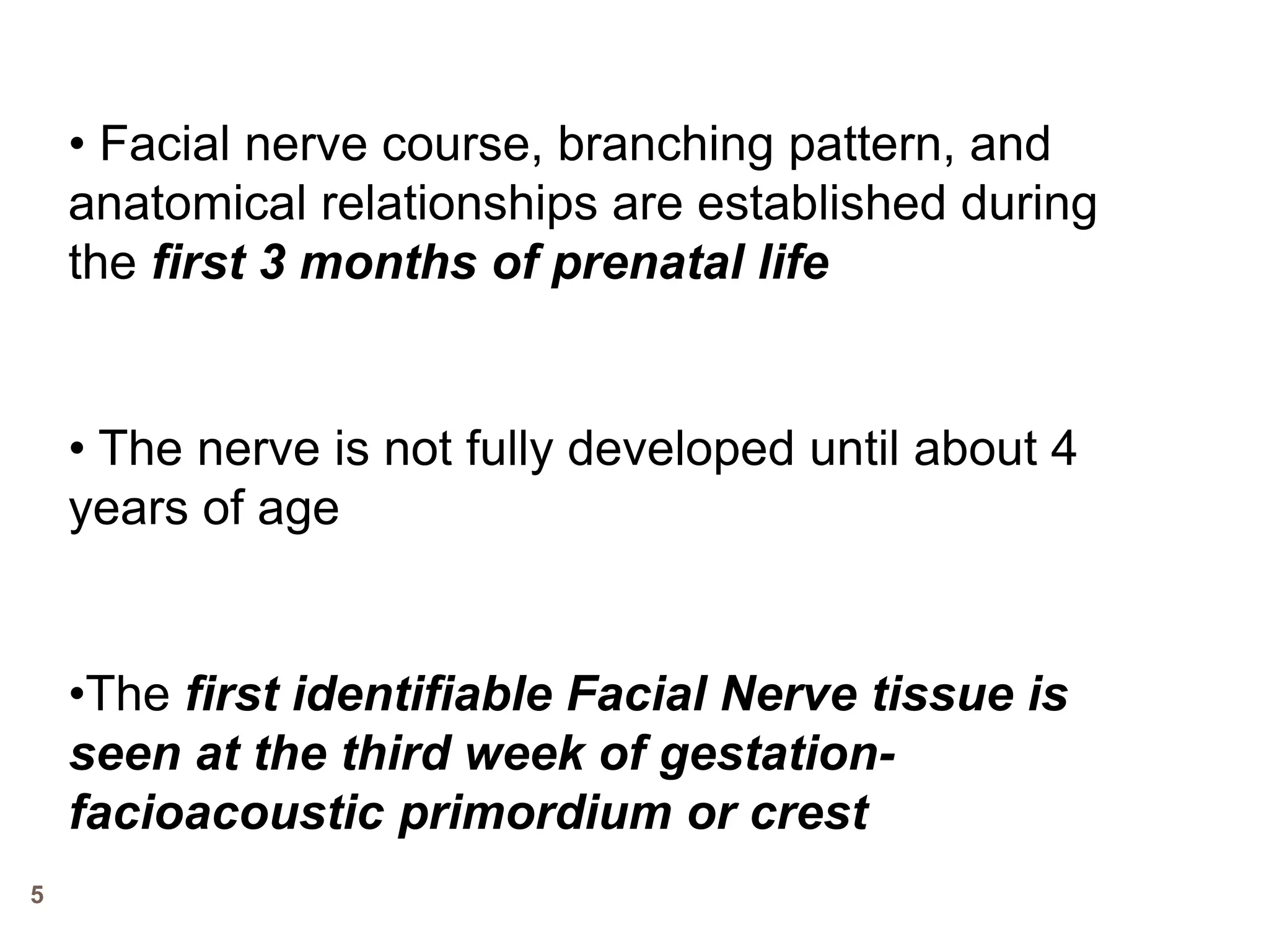 Facial nerve | PPTX
