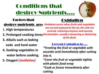 Fn1 ppt. fruits and vegetables | PPTX