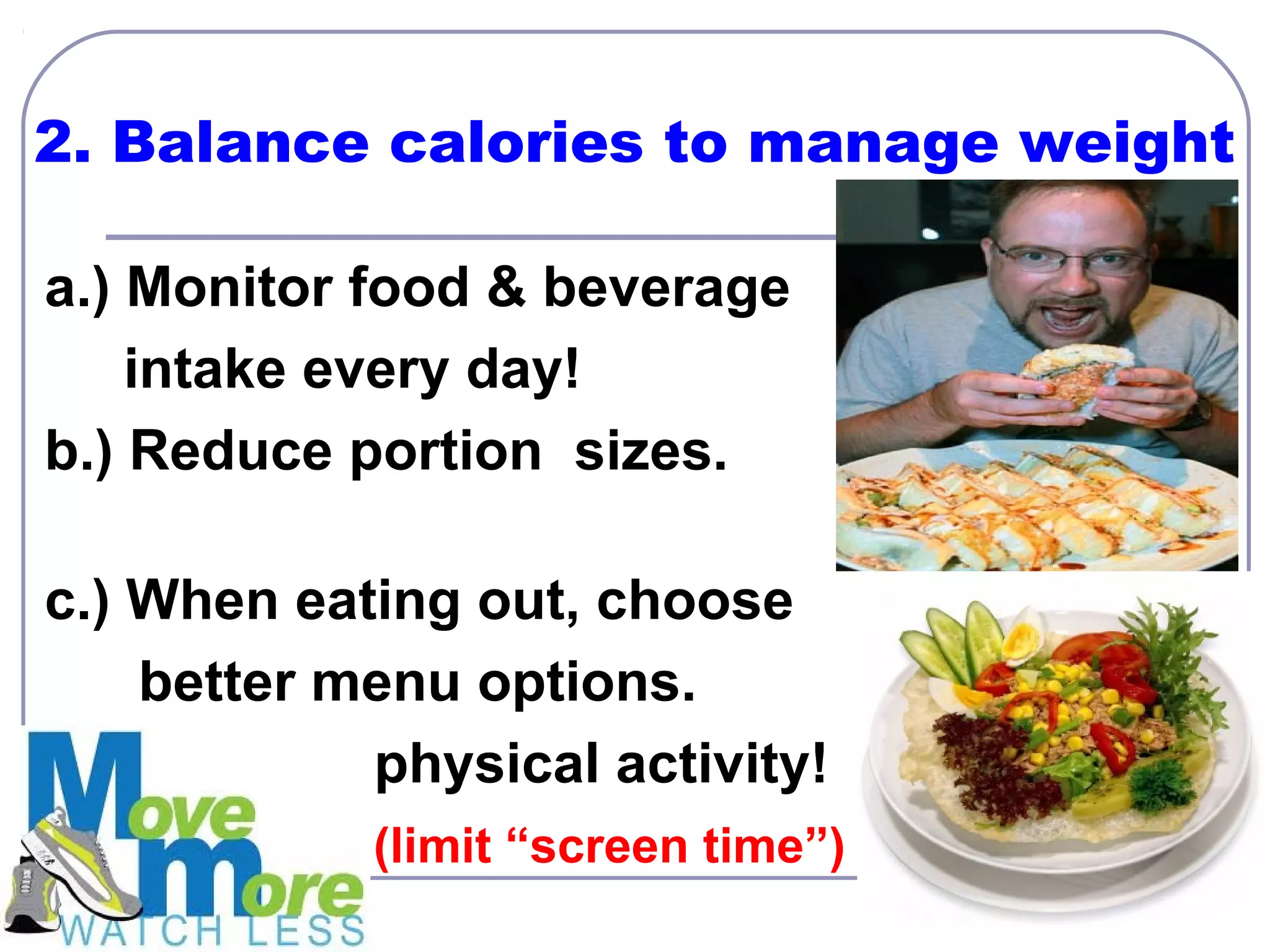 Fn1 ppt. my plate dietary guidelines | PPT