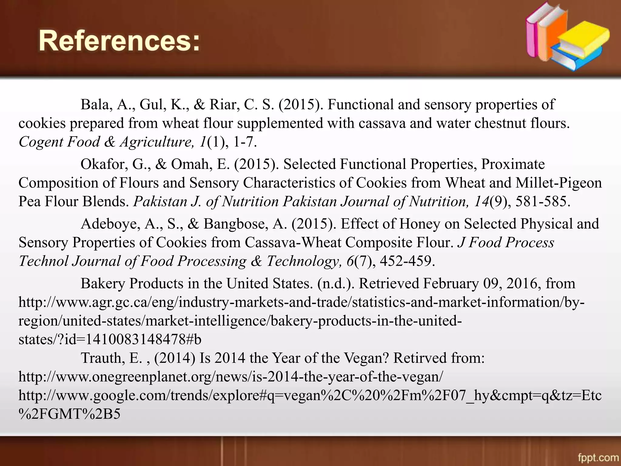 Cookies Research Project | PPTX