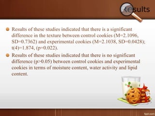 Cookies Research Project | PPTX