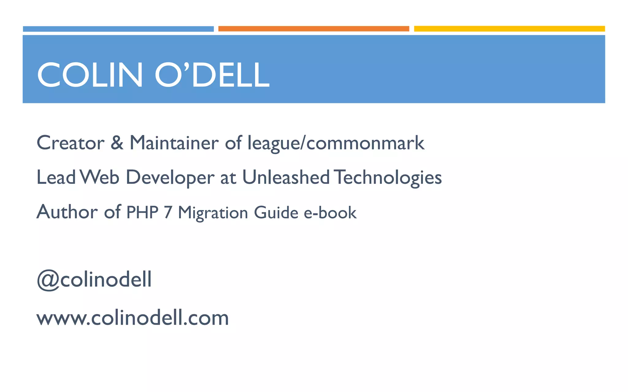 CommonMark: Markdown Done Right | PDF
