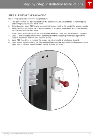 Tesla installation manual_powerwall (002) | PDF