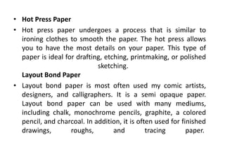 1 drawing paper n technique | PPT