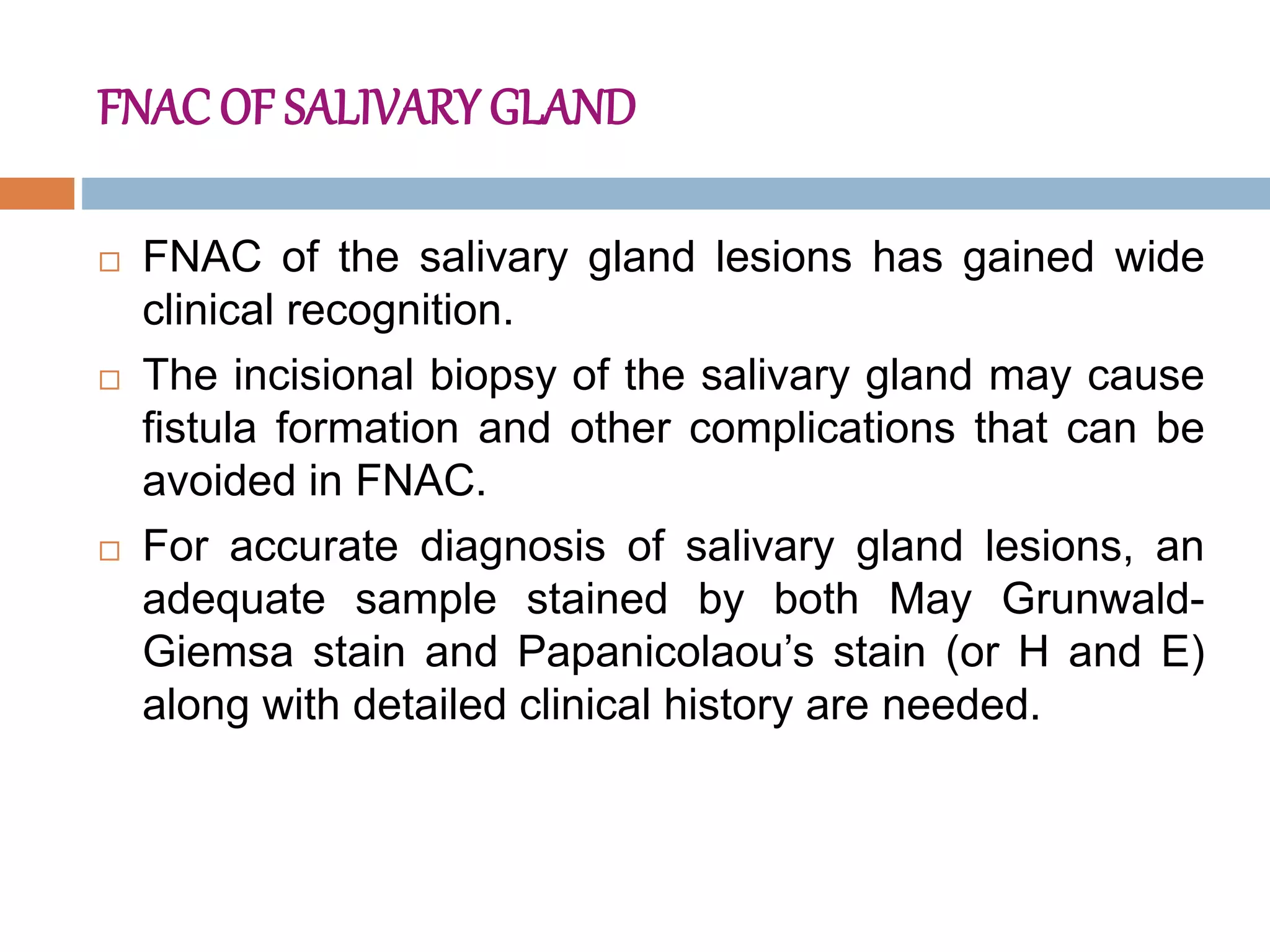 FINE NEEDLE ASPIRATION CYTOLOGY / FNAC | PPTX