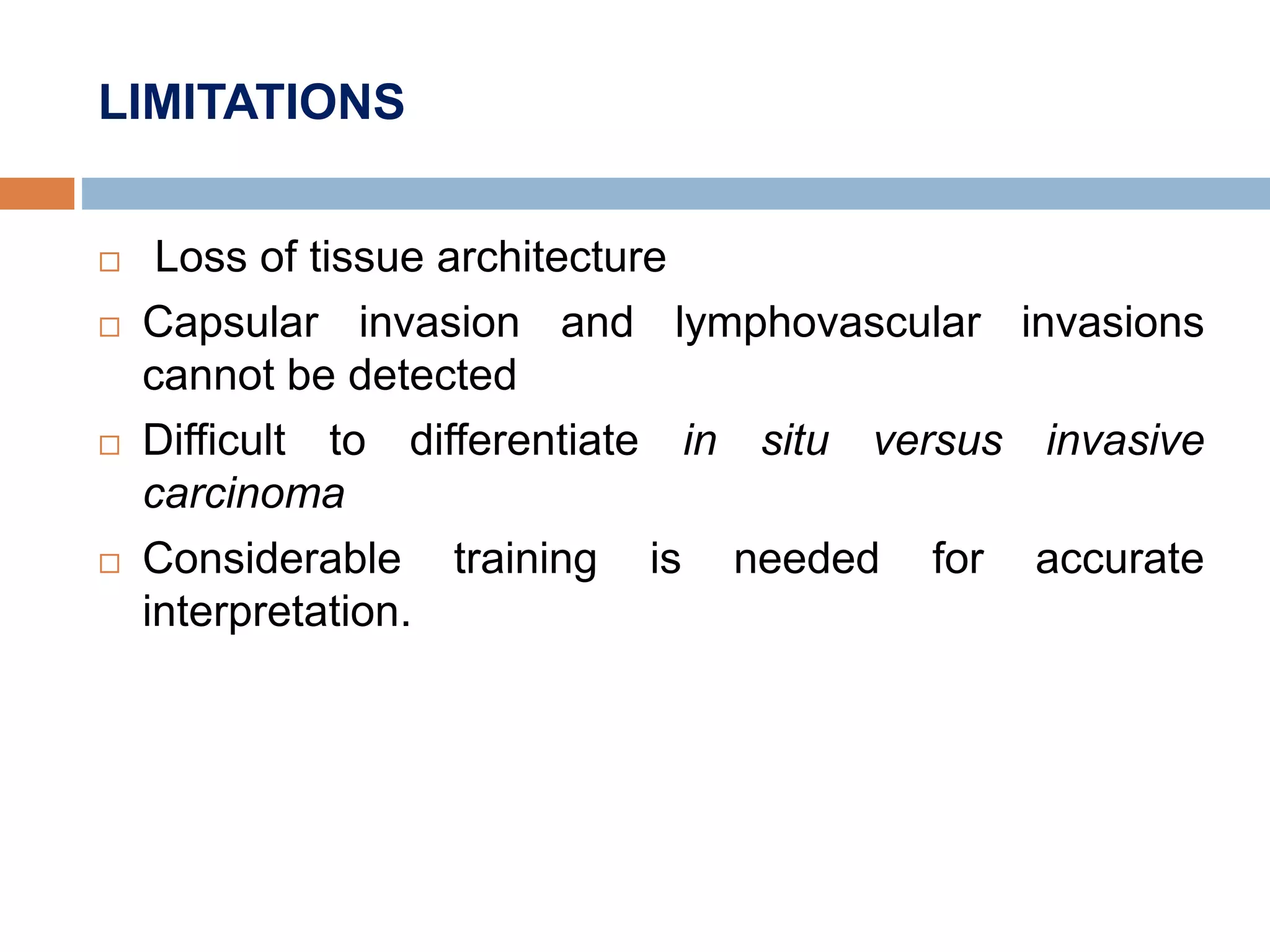FINE NEEDLE ASPIRATION CYTOLOGY / FNAC | PPTX