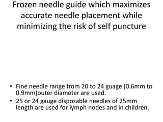 FNAC FINE NEEDLE ASPIRATION CYTOLOGY | PPTX
