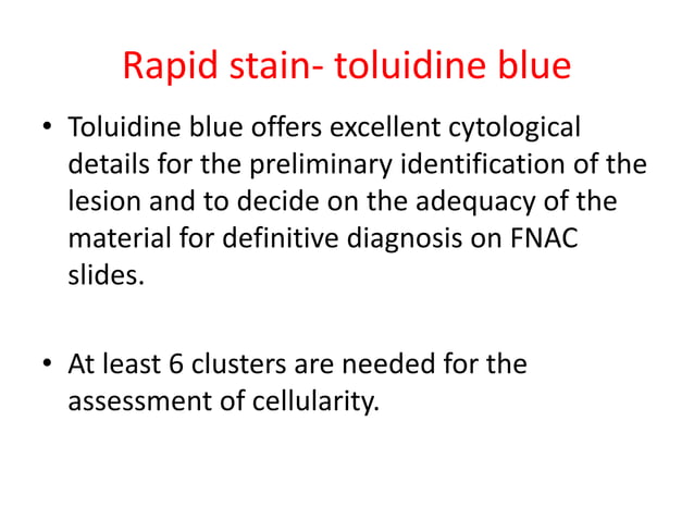 FNAC FINE NEEDLE ASPIRATION CYTOLOGY | PPTX