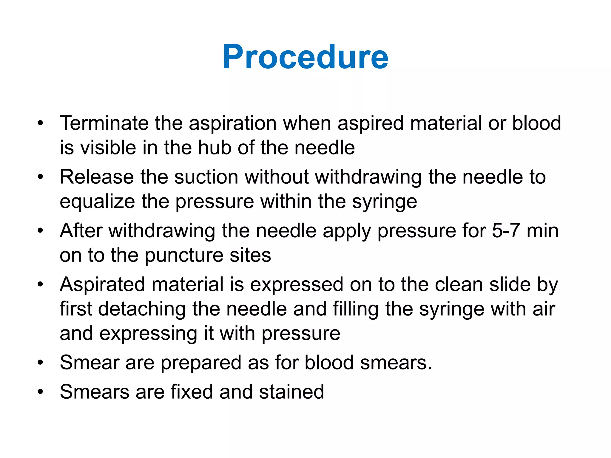 Fine needle aspiration cytology | PPTX