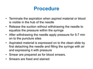 Fine needle aspiration cytology | PPTX