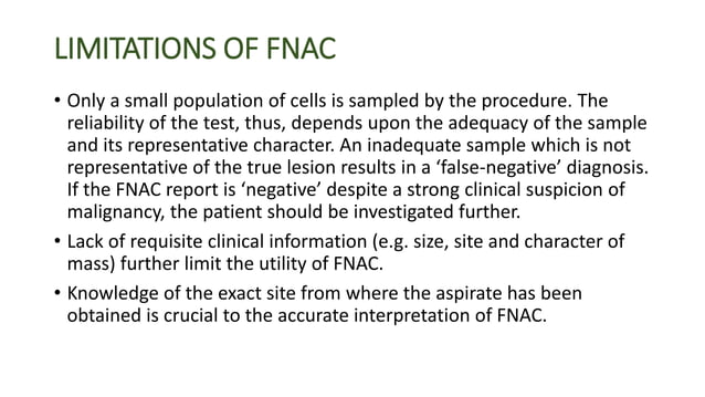 Fine Needle Aspiration Cytology, PATHOLOGY, CYTOLOGY | PPTX | Thyroid ...