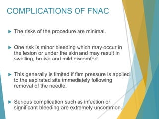 Fnac of breast | PPTX