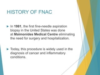Fnac of breast | PPTX