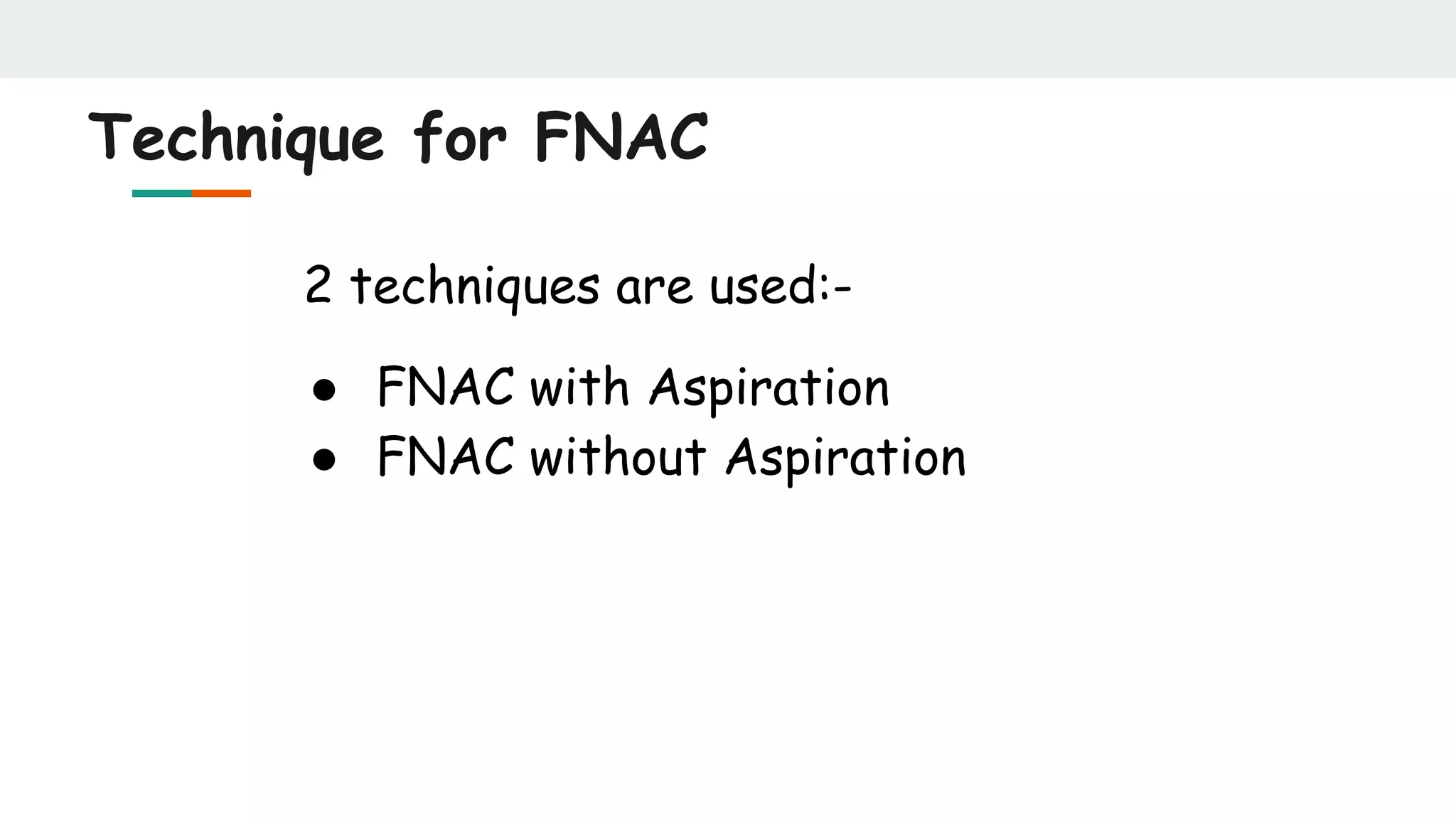 FNAC fine needle aspiration cytology | PDF