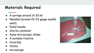 FNAC fine needle aspiration cytology | PDF