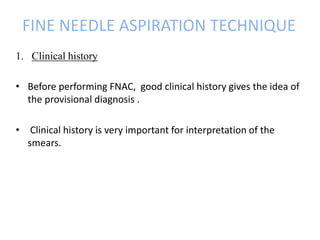 FNAC SEMINAR.pptx fine needle aspiration | PPTX