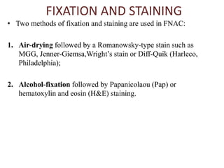 FNAC SEMINAR.pptx fine needle aspiration | PPTX