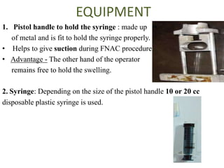 FNAC SEMINAR.pptx fine needle aspiration | PPTX