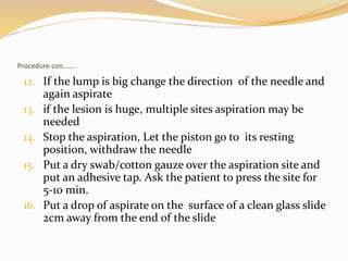 fine needle aspiration cytology by rahul raj | PPTX