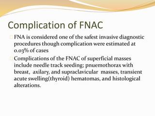 fine needle aspiration cytology by rahul raj | PPTX