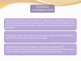 fine needle aspiration cytology by rahul raj | PPTX