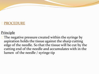 fine needle aspiration cytology by rahul raj | PPTX