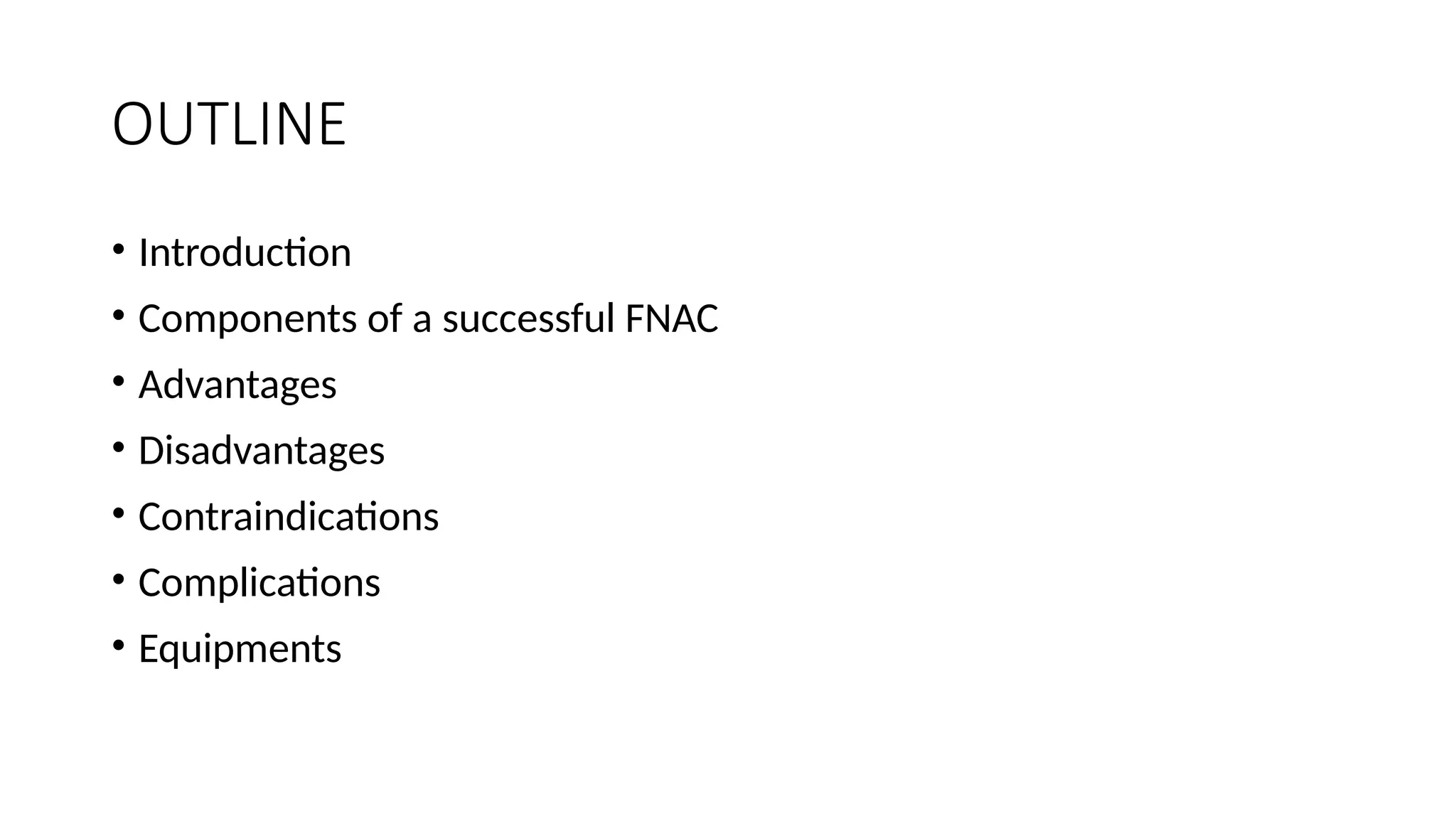 FINE NEEDLE ASPIRATION CYTOLOGY TECHNIQUE | PPTX