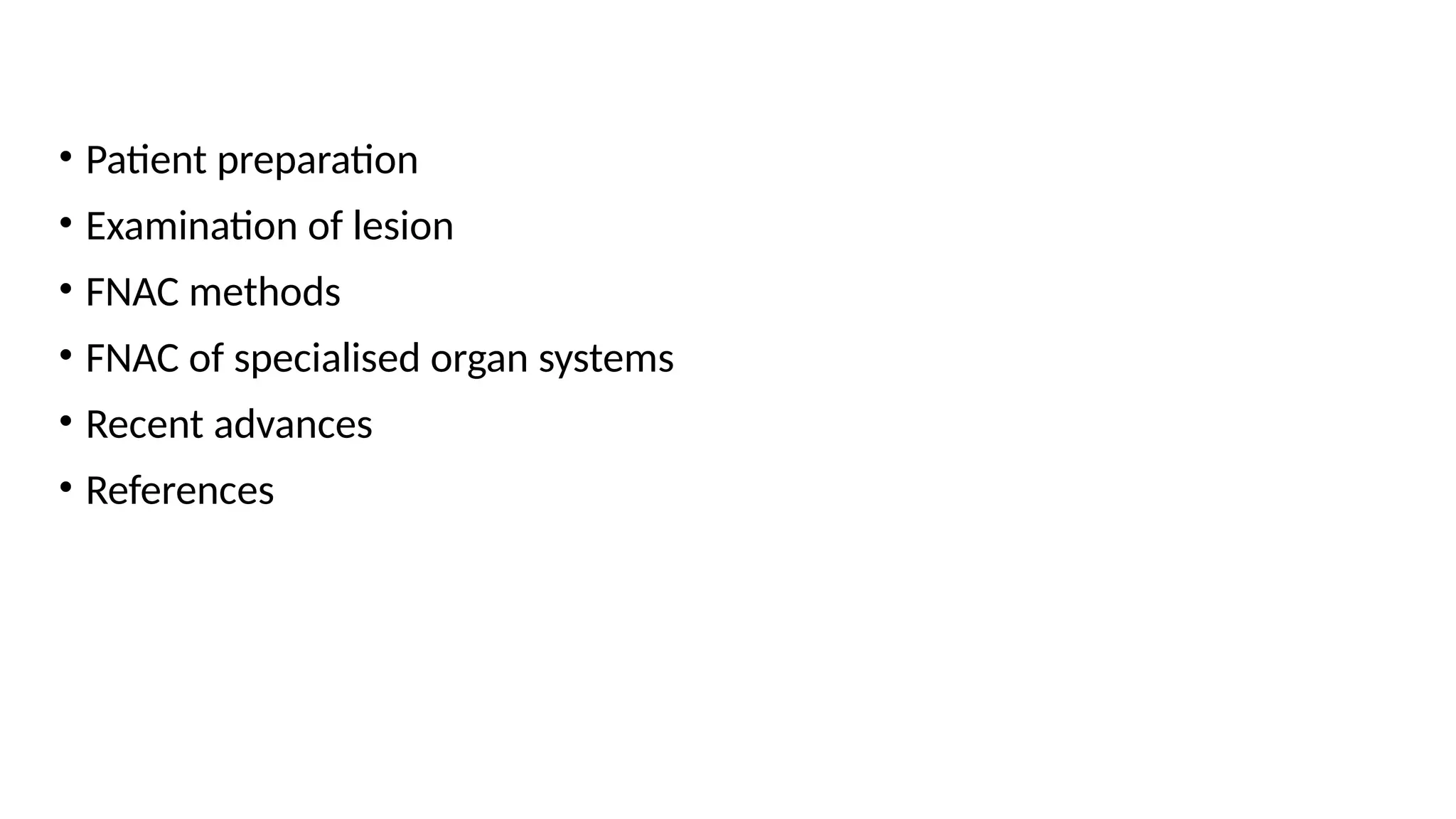FINE NEEDLE ASPIRATION CYTOLOGY TECHNIQUE | PPTX